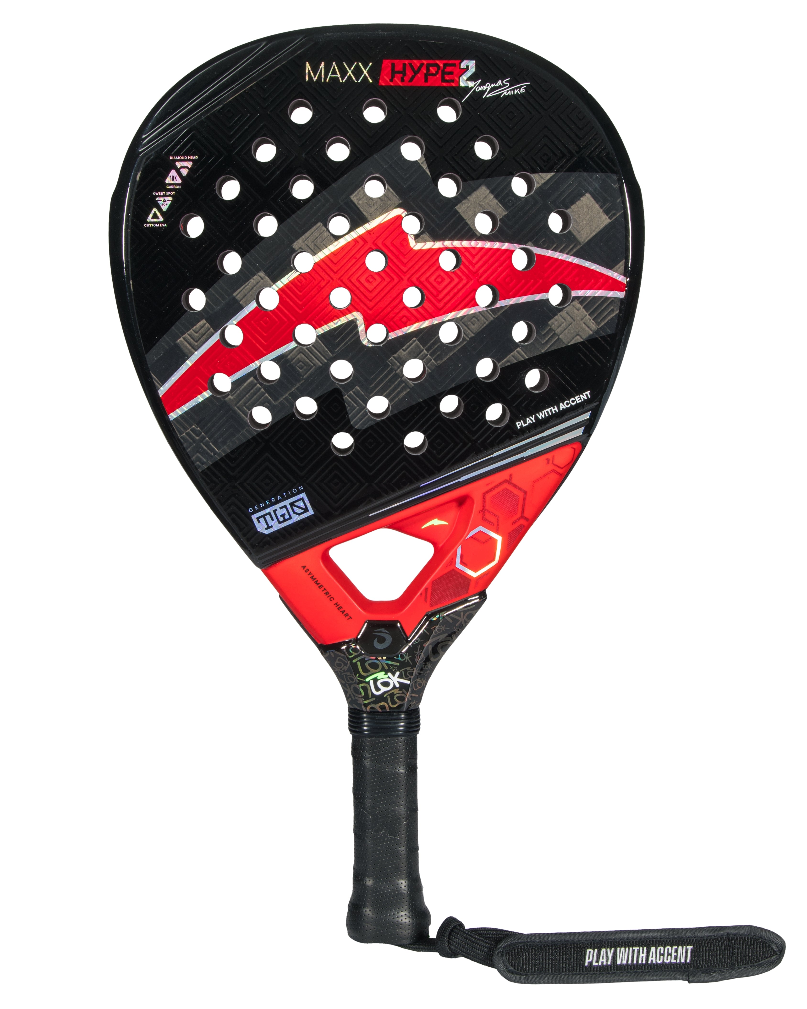 LOK Maxx Hype Gen 2 Padel Racket | PadelZone