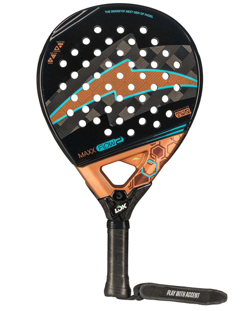 LOK Maxx Flow Gen 2 Padel Racket | PadelZone