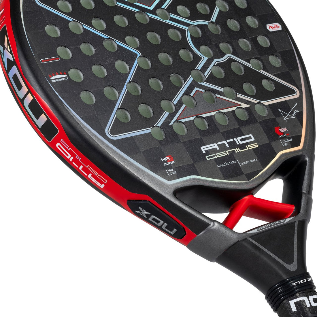 NOX AT10 Genius 18K Padel Racket – PadelZone